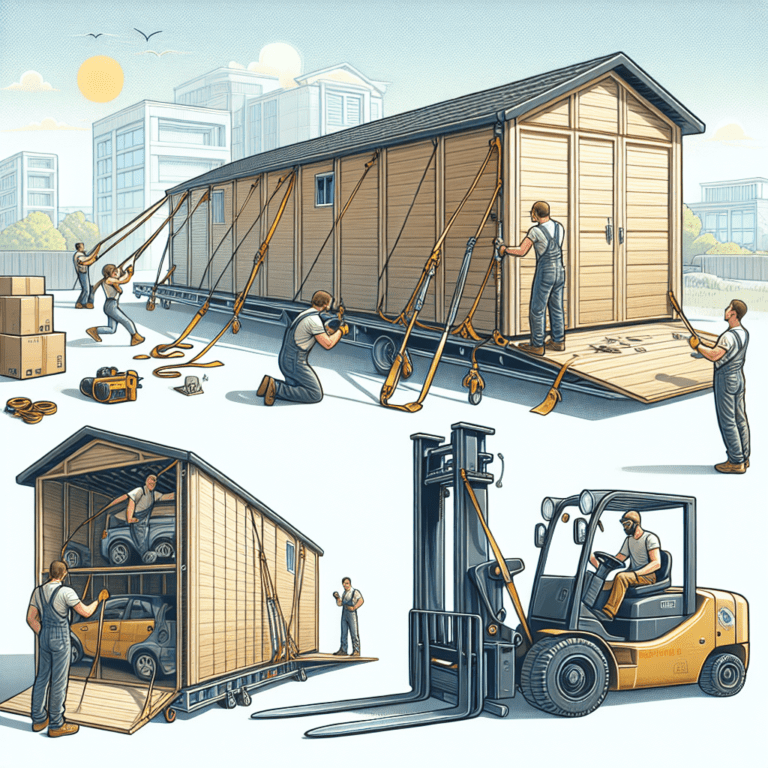 Tips for Moving a Portable Garage