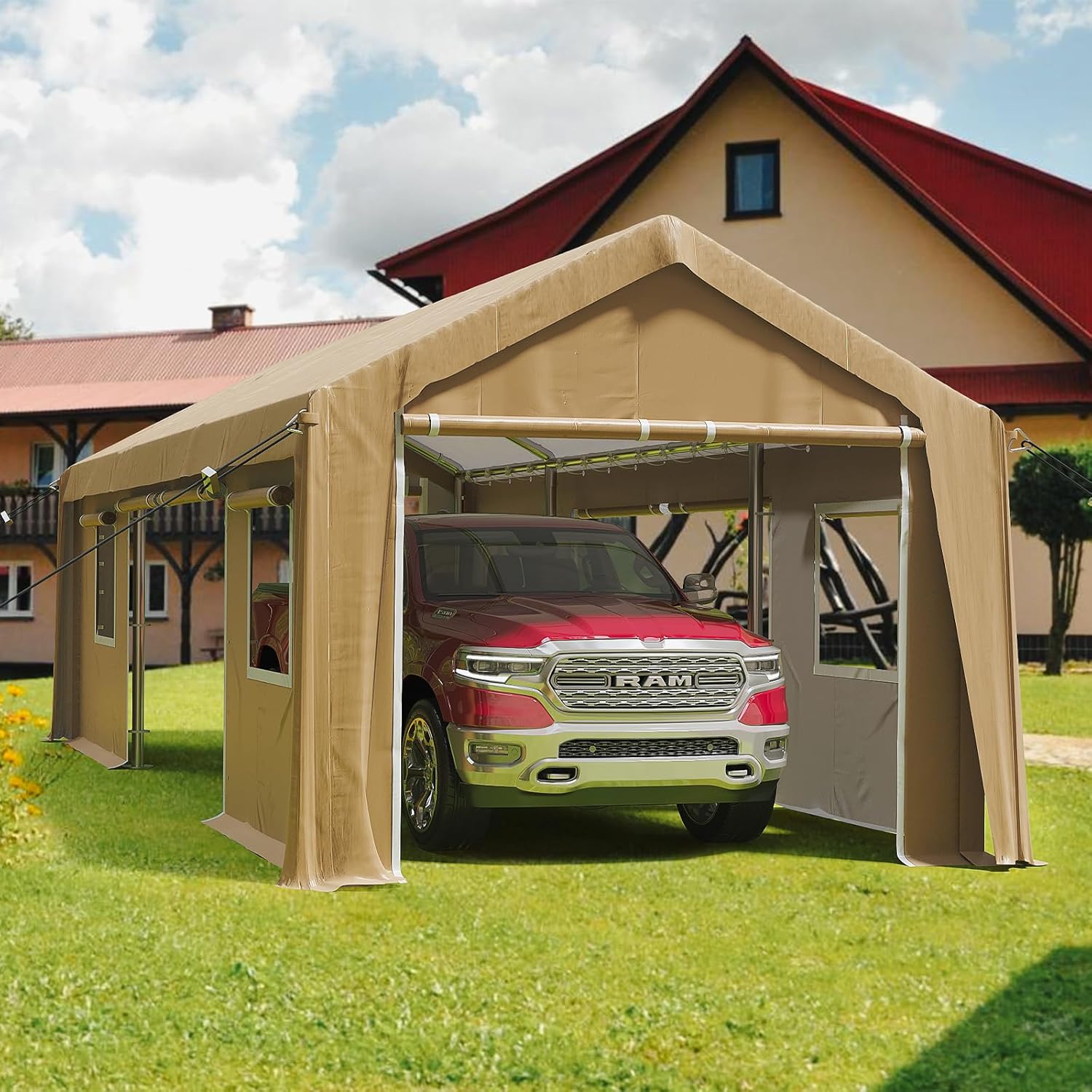 Carport 13'x20' Heavy Duty Canopy Review
