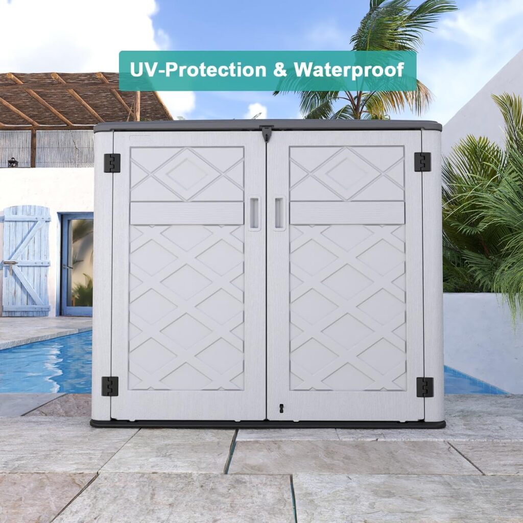 KINYING Larger Outdoor Storage Shed Review